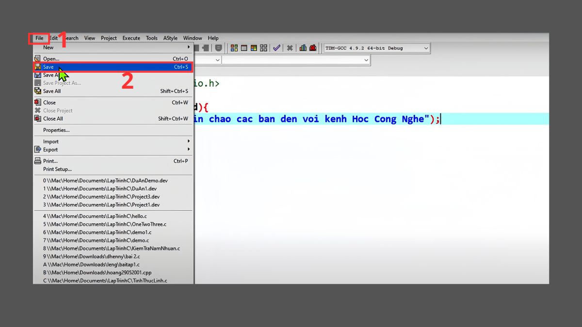Hướng dẫn cách tải và sử dụng Dev C++ đơn giản, dễ dàng